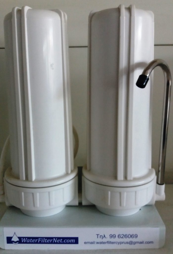 Water Filter - Double filtration system - Water Filters Cyprus ☎ 99626069